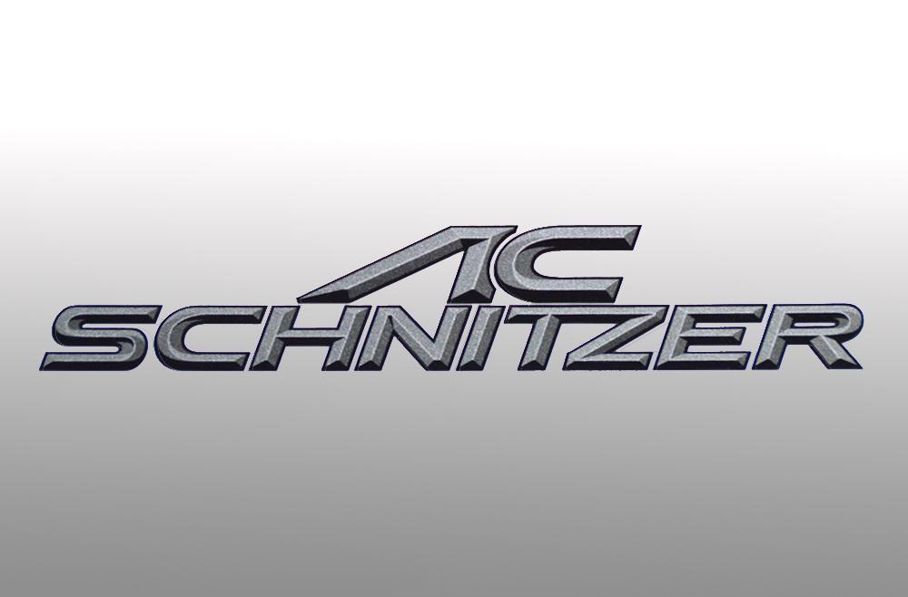 AC Schnitzer emblem foil / sticker 100 x 19 mm